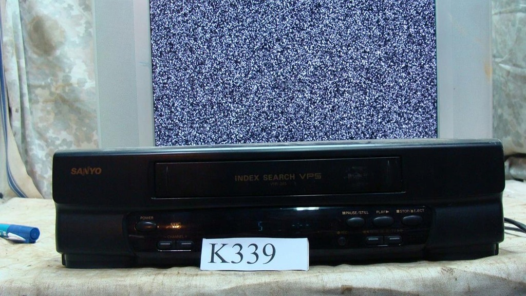 magnetowid Odtwarzacz VHS Sanyo vhr- 245g K316 - 8238219829 - oficjalne ...