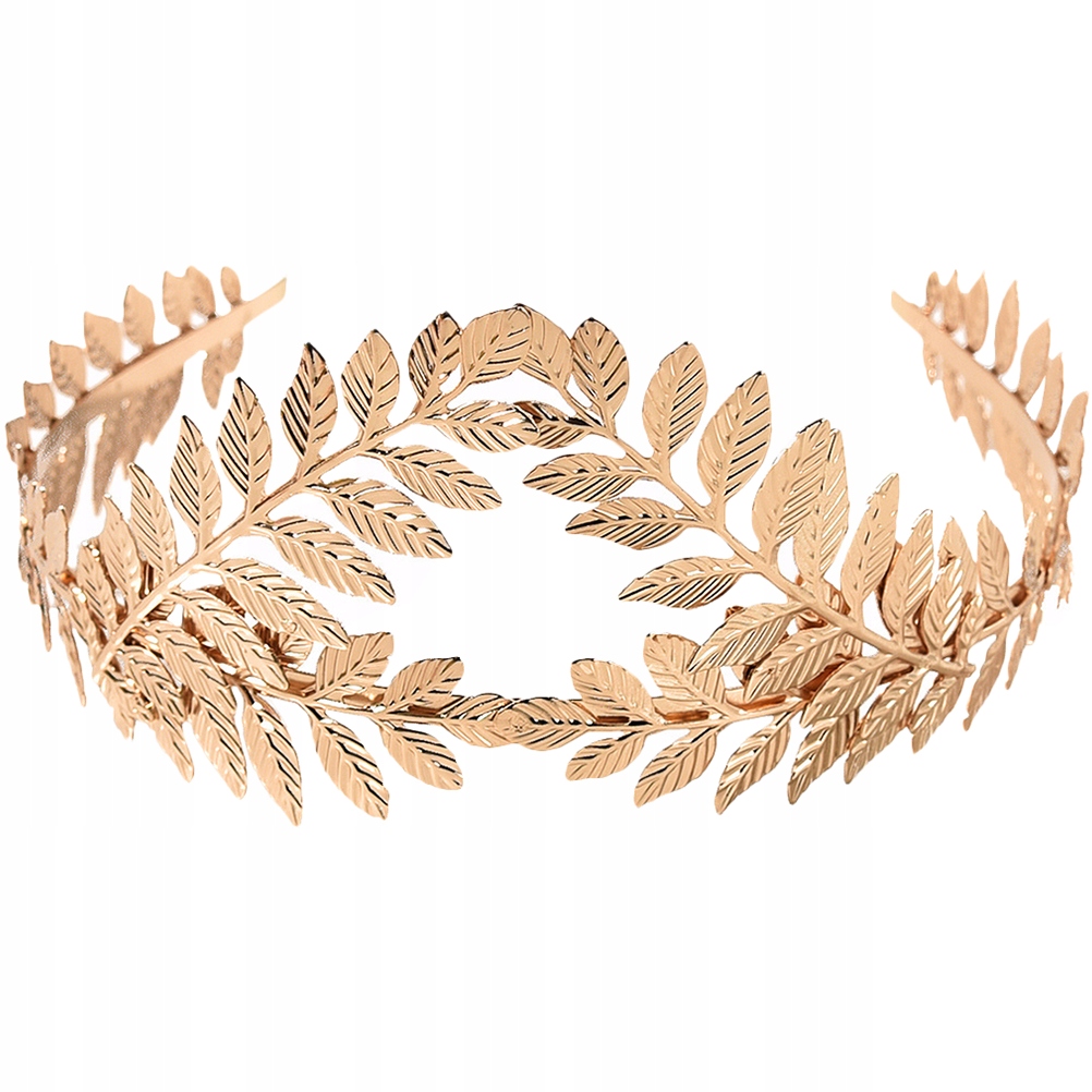 Goddess Leaf Headband Gold Leaves Bridal - 14065782484 - oficjalne ...