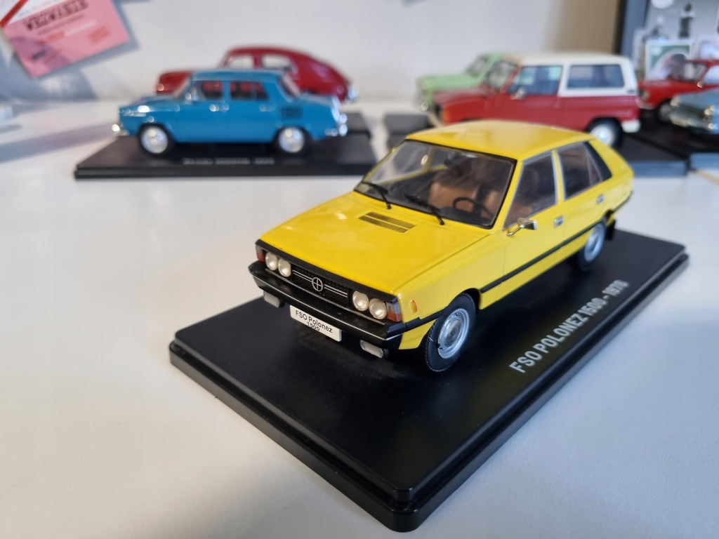 Samochody PRL-u - FSO POLONEZ 1500 - Hachette 1:24 - 12310236450 ...