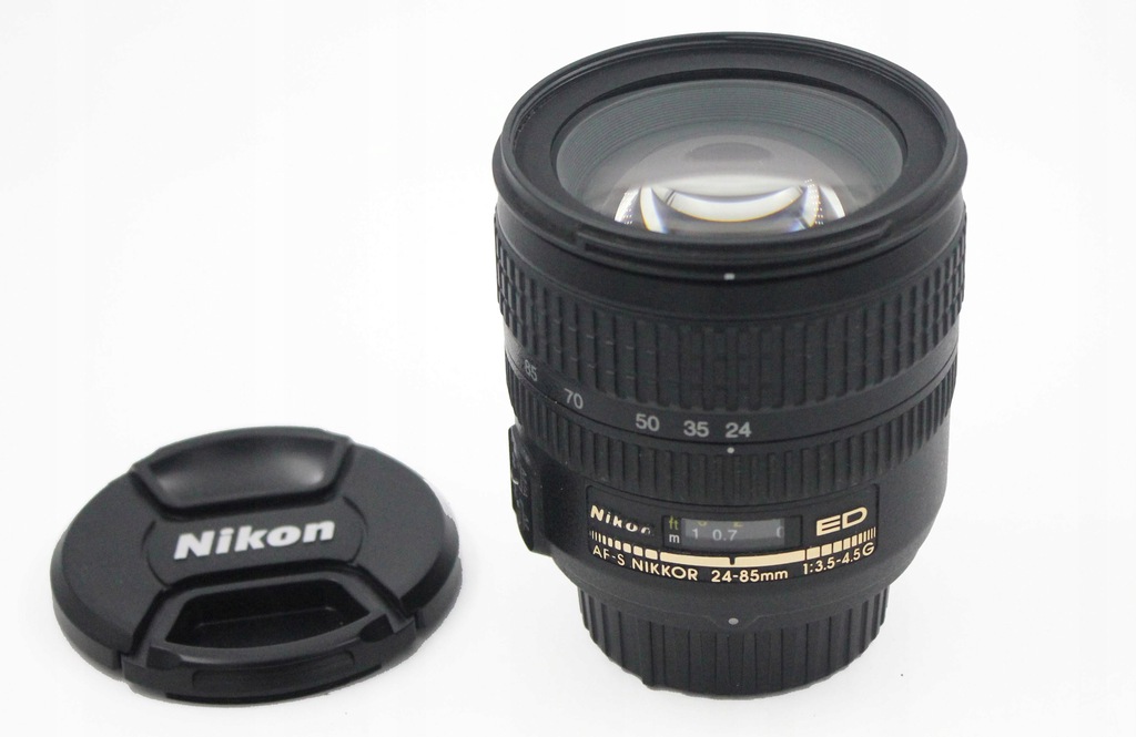 Nikkor AF-S 24-85 mm f/3.5-4.5G IF-ED - używany - 13306292808 - oficjalne archiwum Allegro