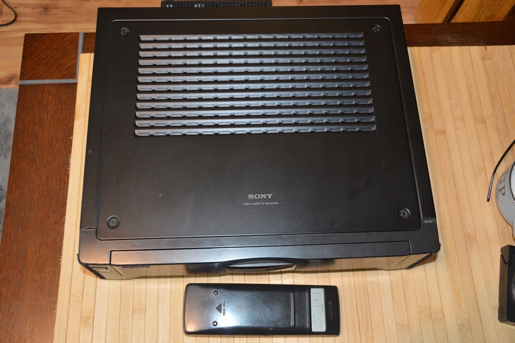 Magnetowid Hi-Fi Stereo Sony SLV-E9 + oryg. pilot. - 14077345512 - oficjalne archiwum Allegro