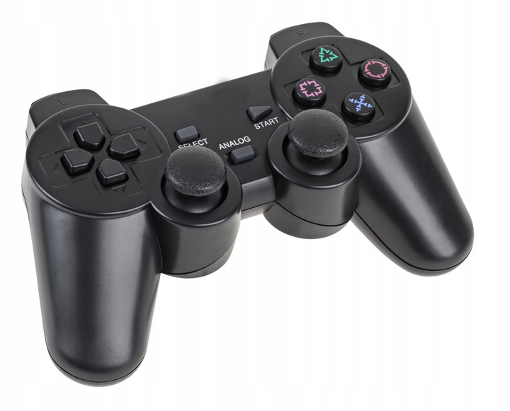 Bezprzewodowy pad PS2 PlayStation PS1 PSX blister - 11545745530 ...