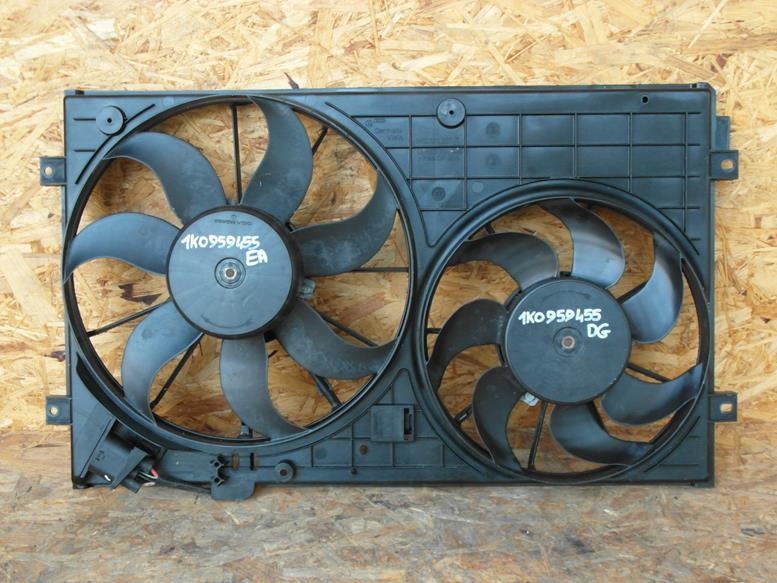 AUDI A3 8P GOLF WENTYLATORY CHŁODNICY 1K0959455EA - 12636303504 ...