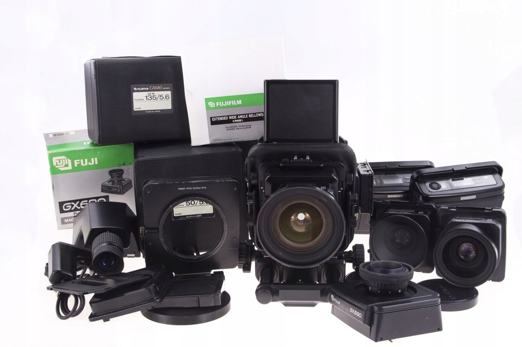 Fuji GX680 Professional 6x8 + 50/5.6 + 100/4 + 135 - 13157216309 ...