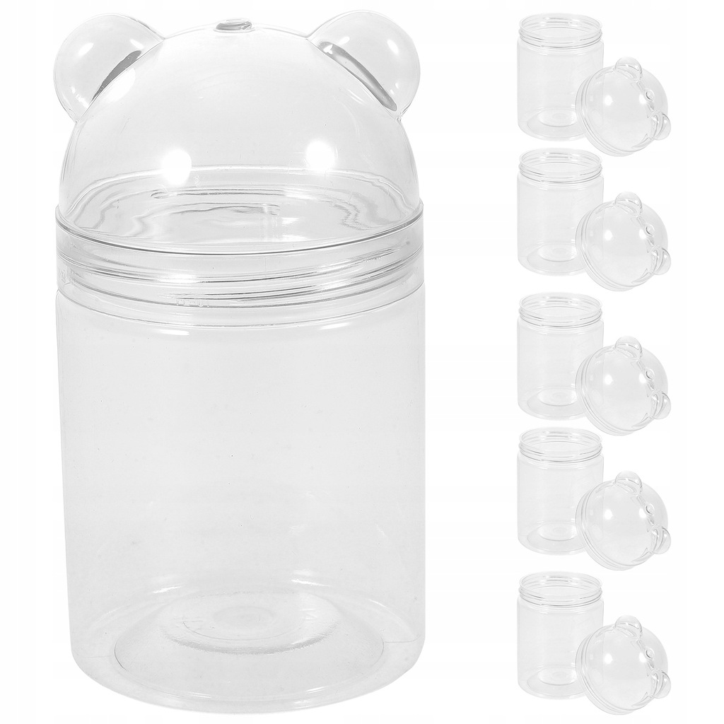 Cylinder Tank Snack Containers Clear Biscuit Jar - 13967031360 ...