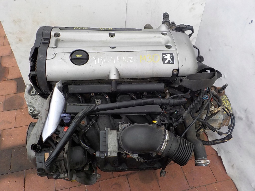PEUGEOT 307 CC 2.0 16V SILNIK EW10J4 RFN KOMPLETNY - 12332413967 ...