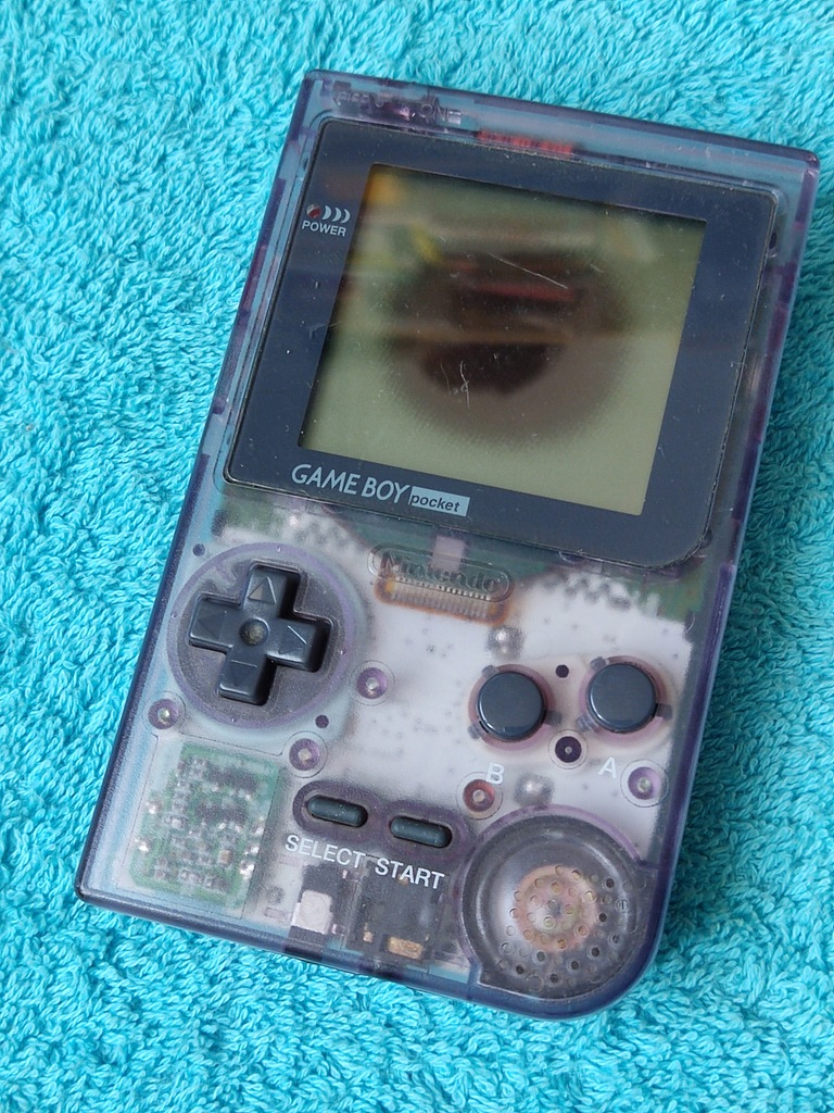 Nintendo Game Boy Pocket Atomic Clear - 13090150477 - oficjalne ...