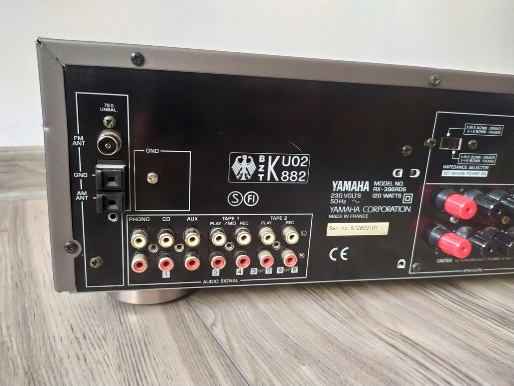 Amplituner Yamaha RX-396RDS 2.0 tytanowy TOP - 12223533615 - oficjalne ...