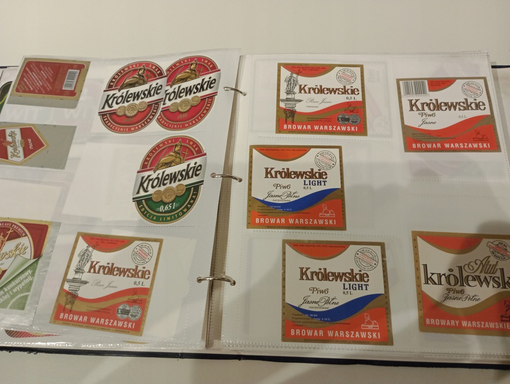 Etykiety browar warszawski - 15316019751 - oficjalne archiwum Allegro