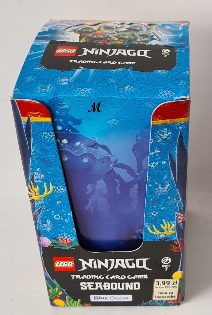 LEGO NINJAGO 7 BOX KARTY 125 SASZETKI 25 SEABOUND - 12271227669 ...