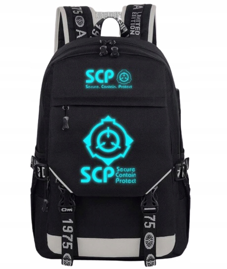 Szkolny Podróżny Plecak SCP Secure Contain Protect - 11206114666 ...