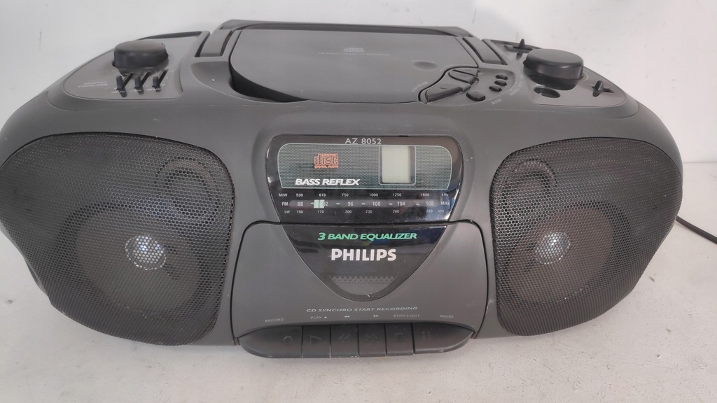 Philips AZ8052 Radio magnetofon - 14359947617 - oficjalne archiwum Allegro