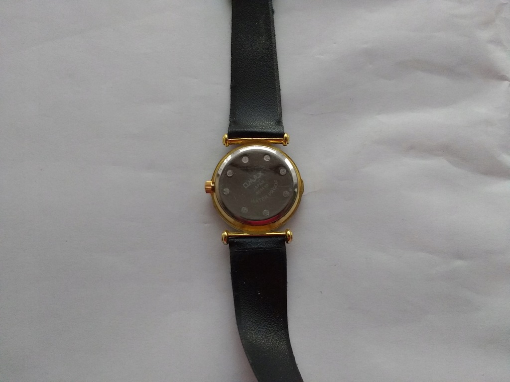 Damski Japoński Zegarek Kwarcowy Qmax Quartz JAPAN - 12617539304 ...