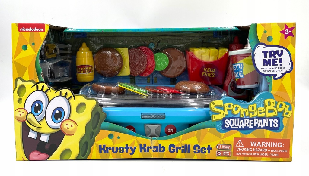 Spongebob Krusty Krab Grill Akcesoria - 17026091898 - oficjalne ...