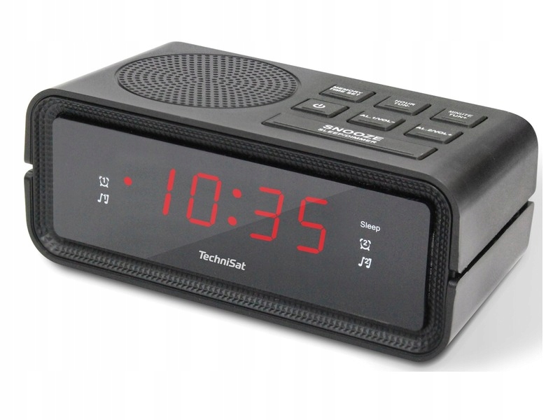 RADIOBUDZIK TECHNISAT DIGICLOCK 2 DAB+ FM Czarny - 9815587389 - oficjalne archiwum Allegro