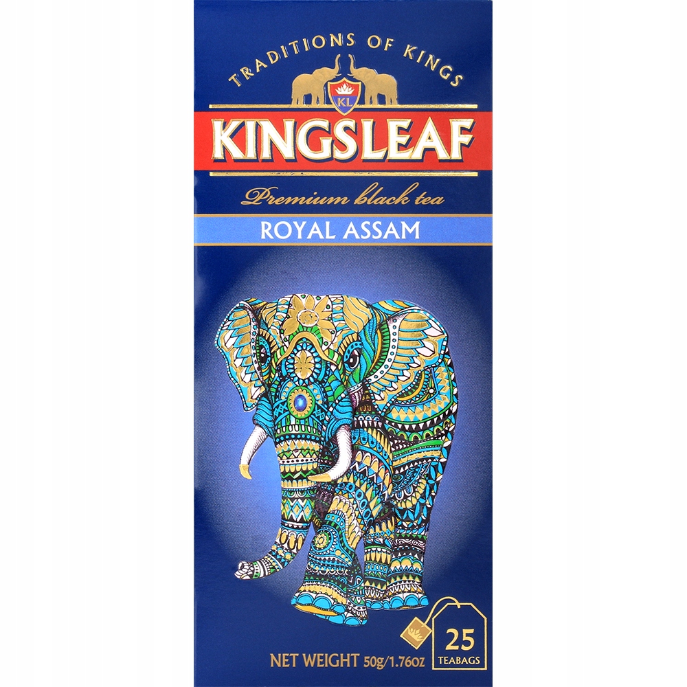 Herbata czarna indyjska ASSAM ekspresowa Kingsleaf - 12856065136 ...