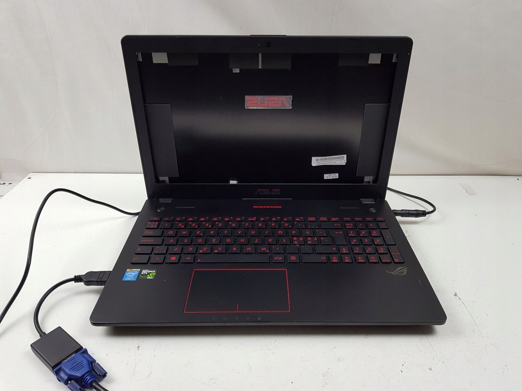 Asus ROG G56JK i7 (2041458) - 12596136666 - oficjalne archiwum Allegro