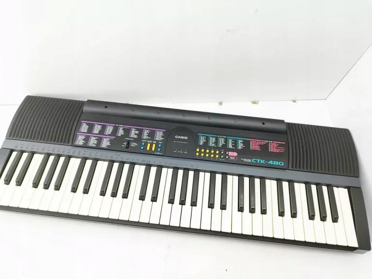 KEYBORD CASIO CTK-480 - 15714994780 - oficjalne archiwum Allegro