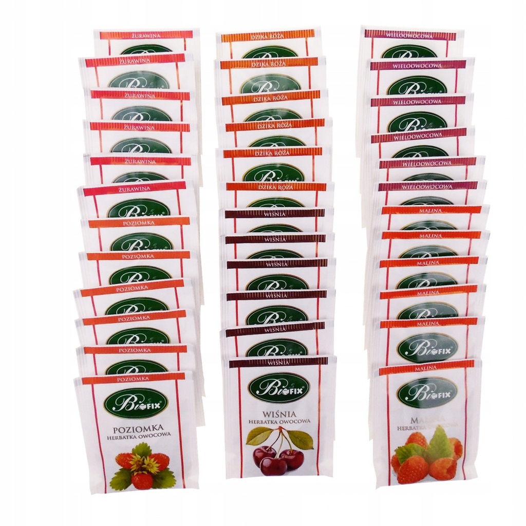 Zestaw herbat Biofix 6 herbat owocowych 36szt x 2g - 10655787757 ...