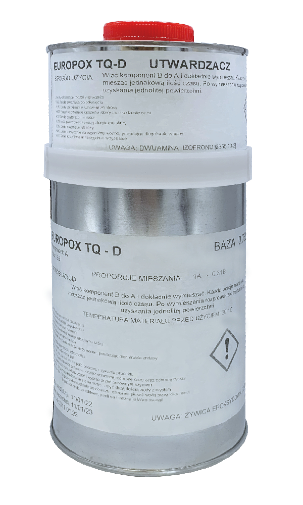 ŻYWICA ODLEWNICZA BEZBARWNA EUROPOX TQ-D 1KG - 11813099531 - oficjalne ...