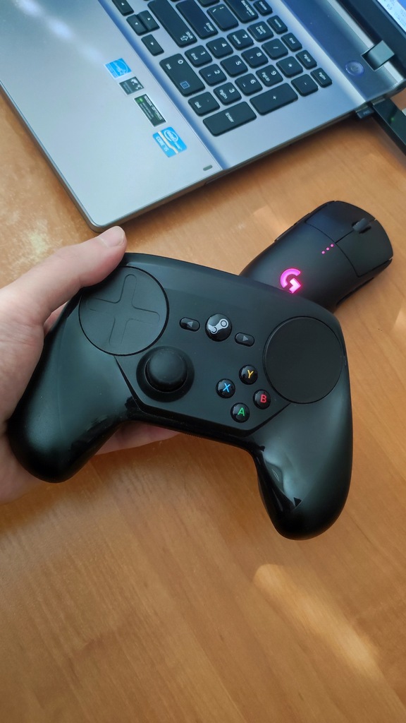 Pad bezprzewodowy Valve Steam Controller Idealny - 13545726077 ...