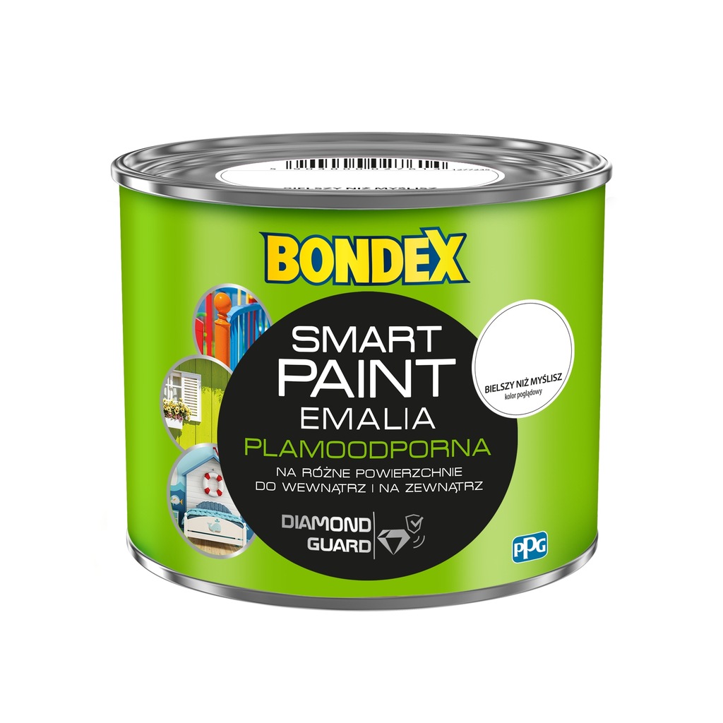 BONDEX Emalia SMART PAINT bielszy niż myślisz 0,5l - 9883962926 ...