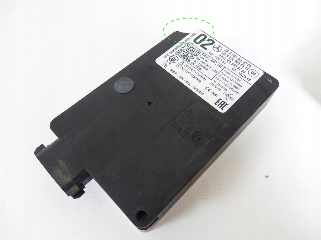 RADAR SENSOR DISTRONIC MERCEDES W166 A0009058702 - 7765779033 ...