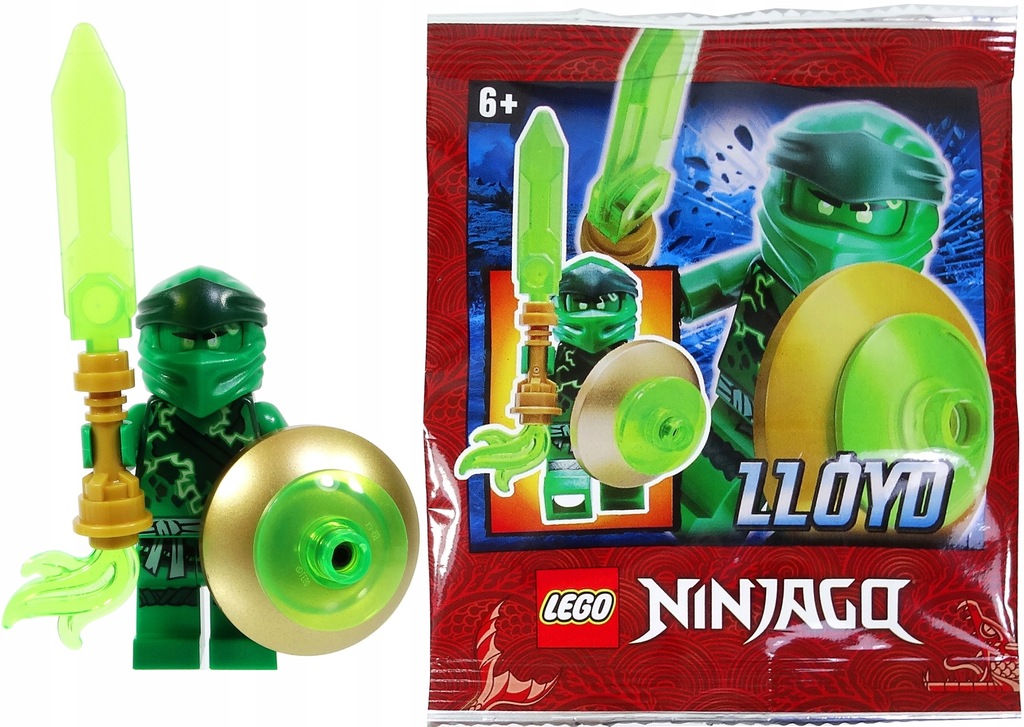 LEGO NINJAGO FIGURKA LLOYD DUCH GHOST SASZETKA - 10826947431 ...