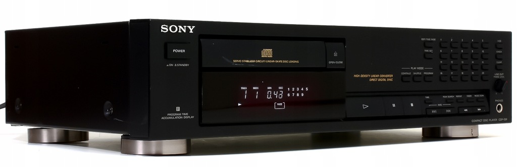 SONY CDP-591 NIEZAWODNY ODTWARZACZ CD CD-R - 11164002828 - oficjalne ...