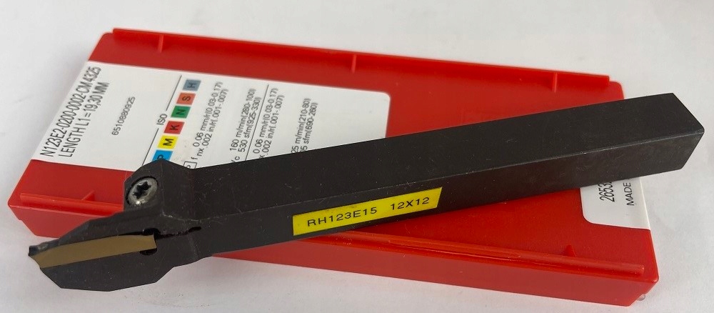 Sandvik nóż typu RF123 + 5x N123E2-0200-0002 CM - 12656618361 ...