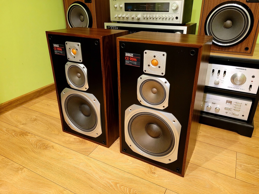 Kolumny Unitra Tonsil Saba CE 9596 Odrestaurowane - 13281465341 ...