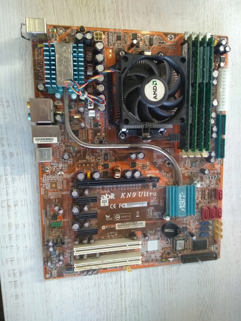 Płyta główna Abit KN9 ATX - 10434563937 - oficjalne archiwum Allegro