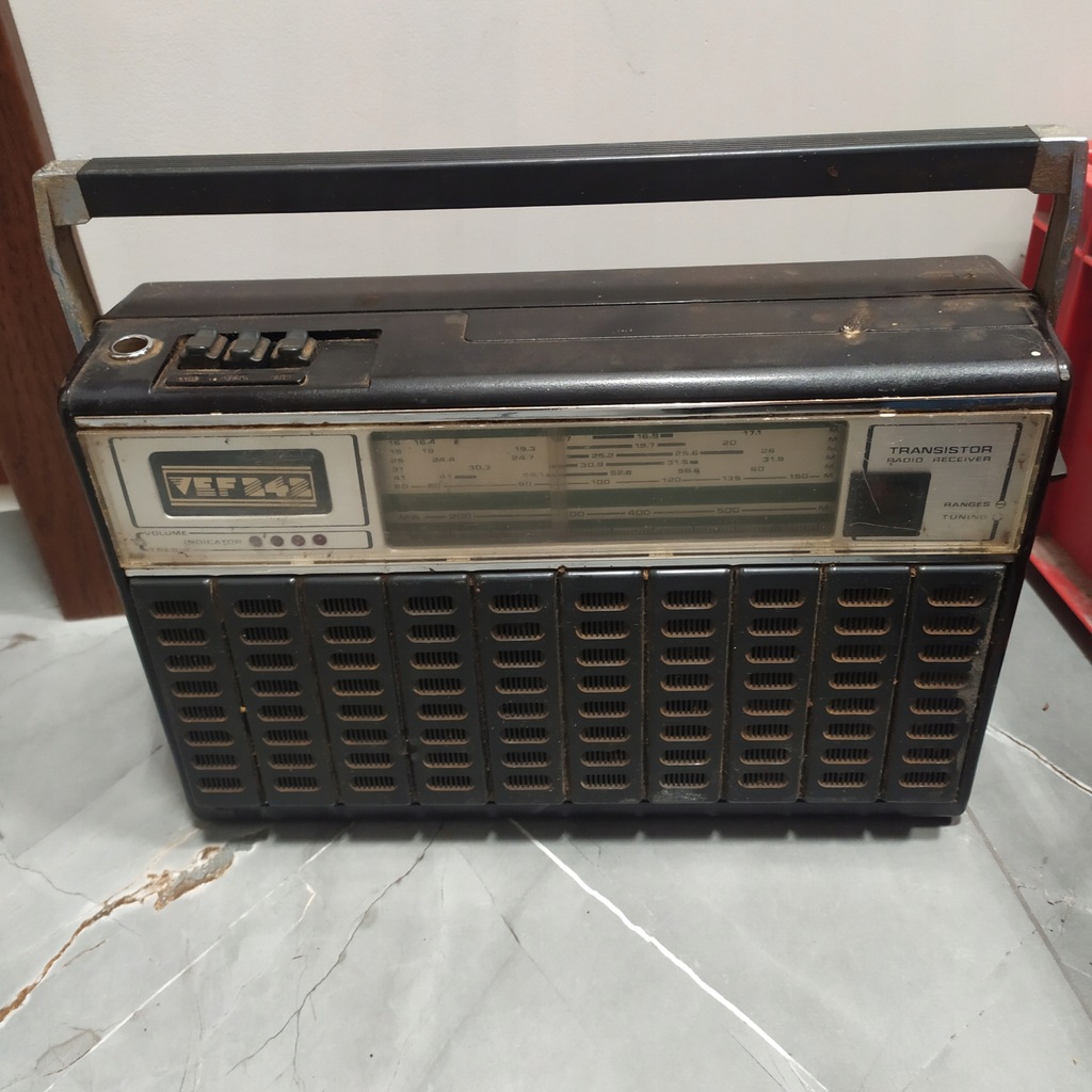 Radio VEF 242 łotewskie PRL - 13487673737 - oficjalne archiwum Allegro