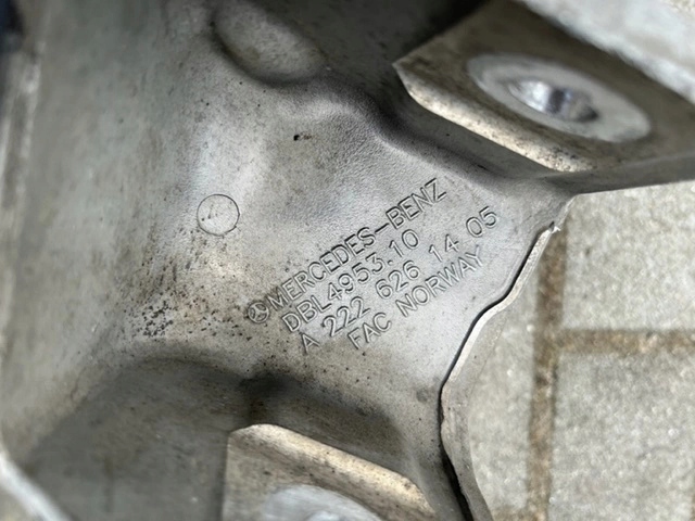 Mercedes S 222 217 4Matic A 2226200387 Sanki wózek - 12108670855 ...