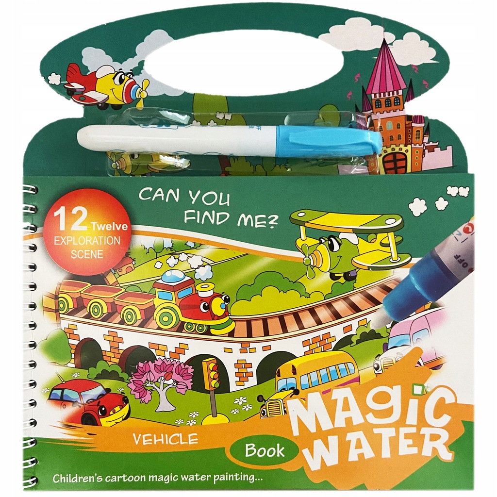 Купить ВОДНАЯ РАСКРАСКА ТРАНСПОРТ MAGIC FLIP PEN: отзывы, фото и характеристики на Aredi.ru ...