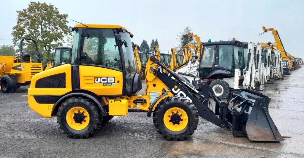 JCB 406 2022R Demo 608mth Ladowarka przegubowa... - 14529393206 - oficjalne archiwum Allegro
