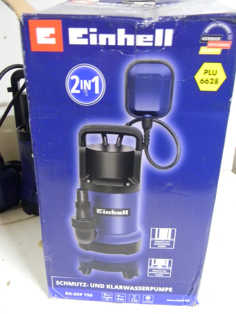 EINHELL BG-SKP750 Pompa ZANURZENIOWA-PŁYWAKOWA - 13144969886 ...