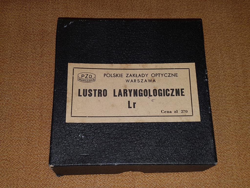 Lustro laryngologiczne Lr Polskie Zakłady Optyczne - 12164969396 - oficjalne archiwum Allegro
