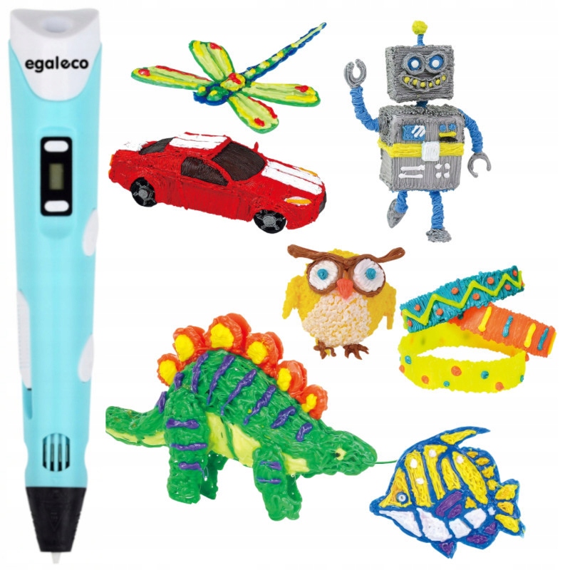 Купить НАБОР ШАРИКОВЫХ РУЧОК ДЛЯ 3D-ПРИНТЕРА, ВСТАВКИ ШАБЛОНОВ, 20 М: отзывы, фото и ...