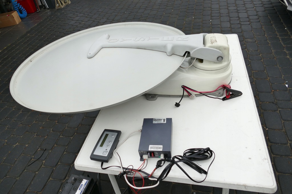 Antena satelitarna automat Oyster Vision kamper - 9053716582 - oficjalne archiwum Allegro