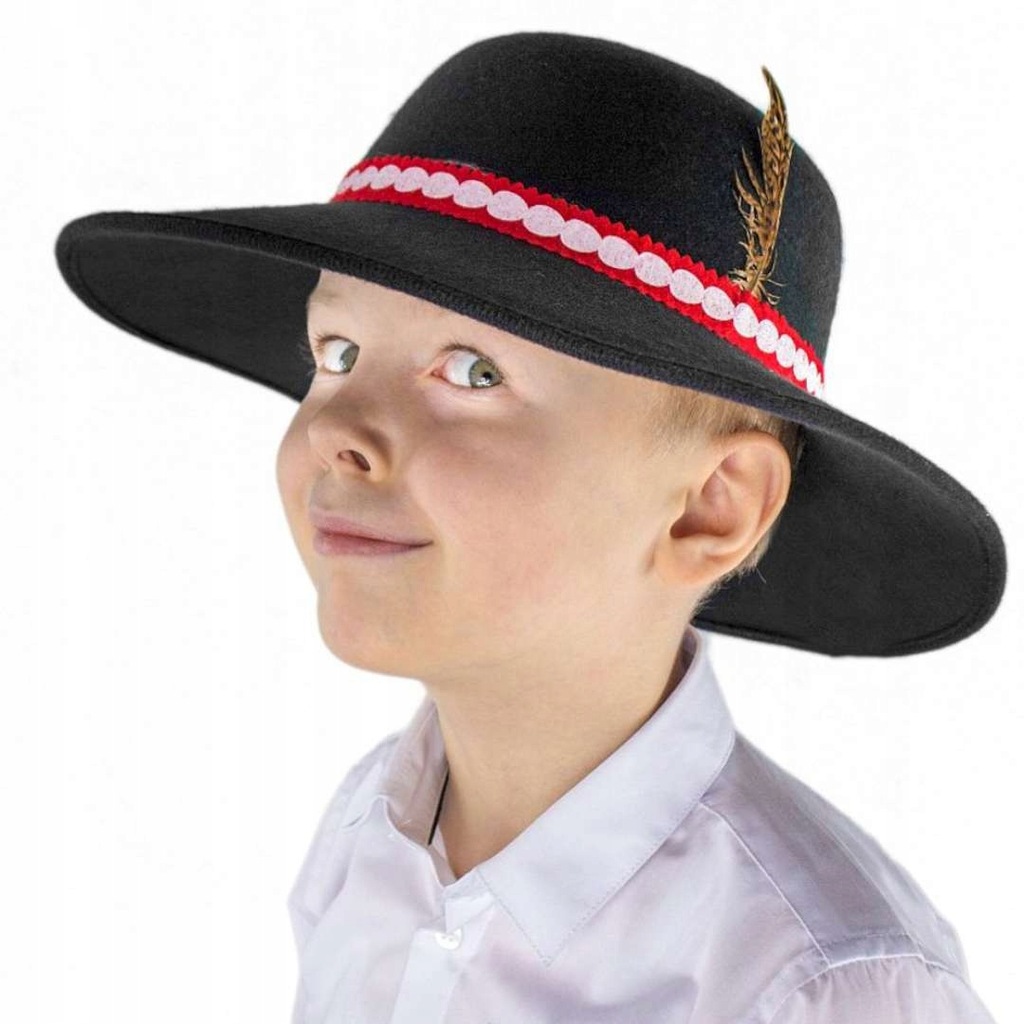 Kapelusz Górala DZIECIĘCY góralski czapka góral - 7324357080 ...