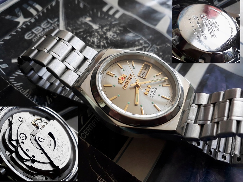 ORIENT automatic 46943 -- oryginał JAPAN -- ideał - 11855004418 ...