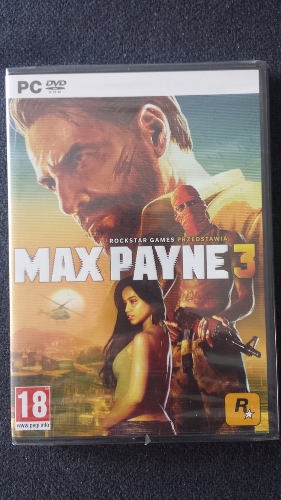 Купить Max Payne III 3 PL для ПК, польское издание, НОВАЯ ФОЛЬГА ...