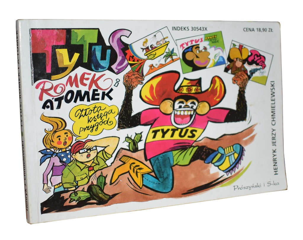 TYTUS ROMEK I ATOMEK Złota Księga Przygód KOMIKS - 11092035739 ...