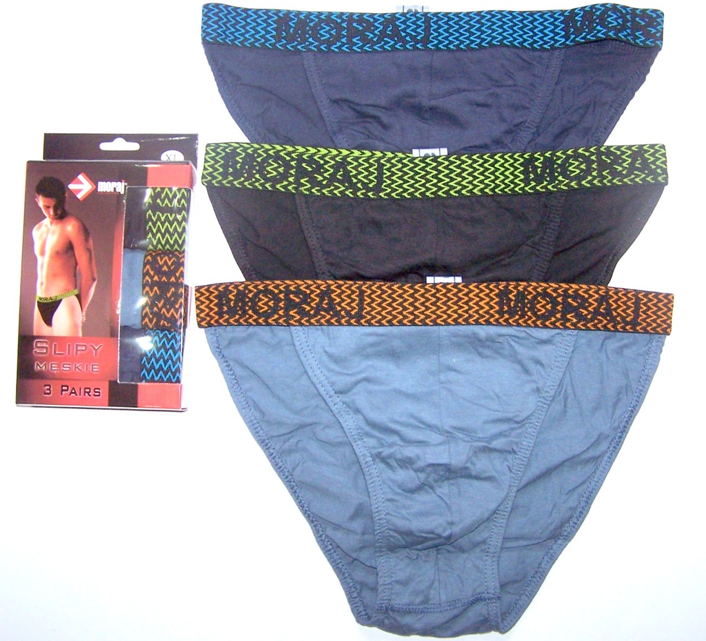 Majtki Bawełniane Moraj Tanga rozm. M 3-pak - 7640120330 - oficjalne ...