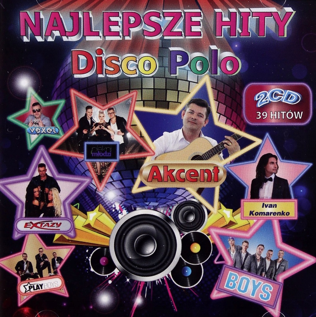 NAJWIĘKSZE HITY DISCO POLO (2CD) - 7472122864 - oficjalne archiwum Allegro