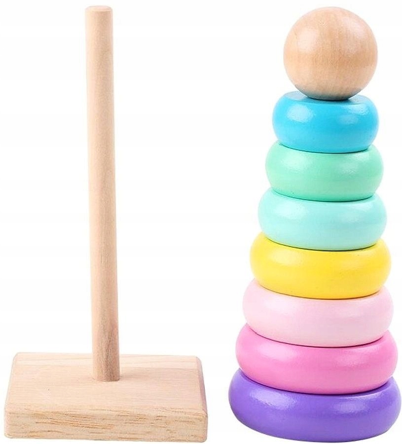 Купить ОБРАЗОВАТЕЛЬНАЯ ПИРАМИДА ДЕРЕВЯННАЯ БАШНЯ-ГОЛОВОЛОМКА: отзывы ...