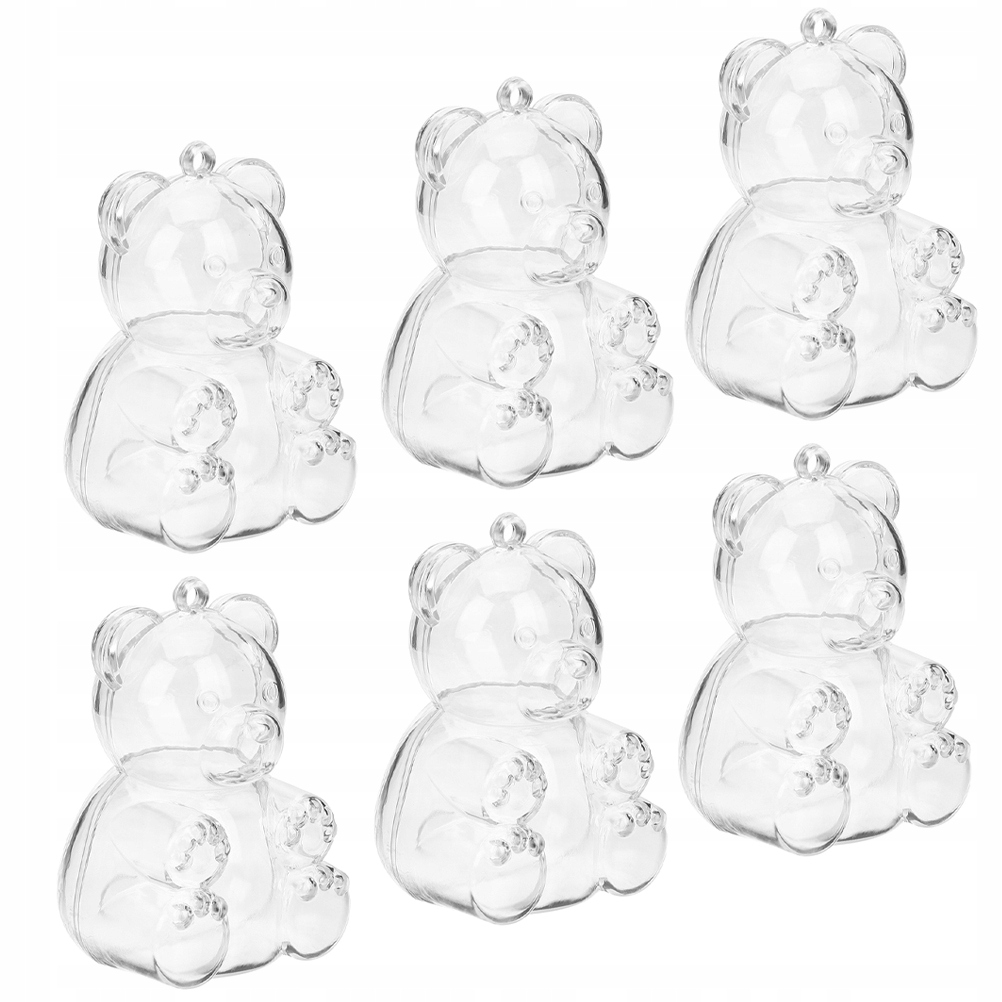 6pcs Treat Boxes Bear Shaped Boxes Small Candy - 14231377872 ...