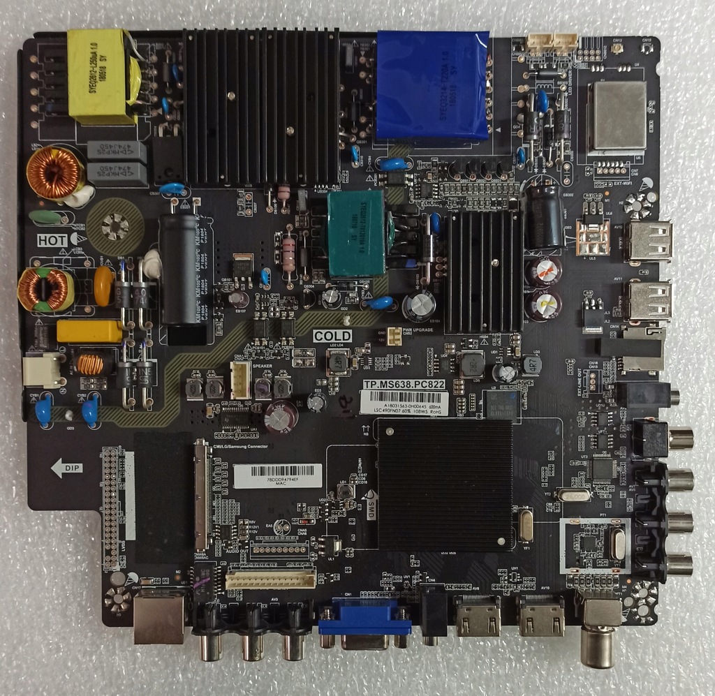 Płyta Główna MANTA TP.MS638.PC822 50LUA58L - 11759252707 - oficjalne archiwum Allegro