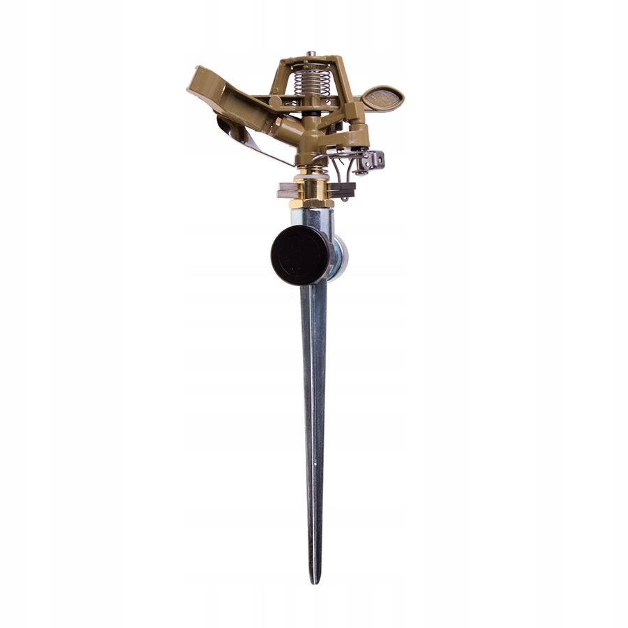 Ogrodowy zraszacz pulsacyjny metalowy 360 wbijany - 9497952854 - oficjalne archiwum Allegro